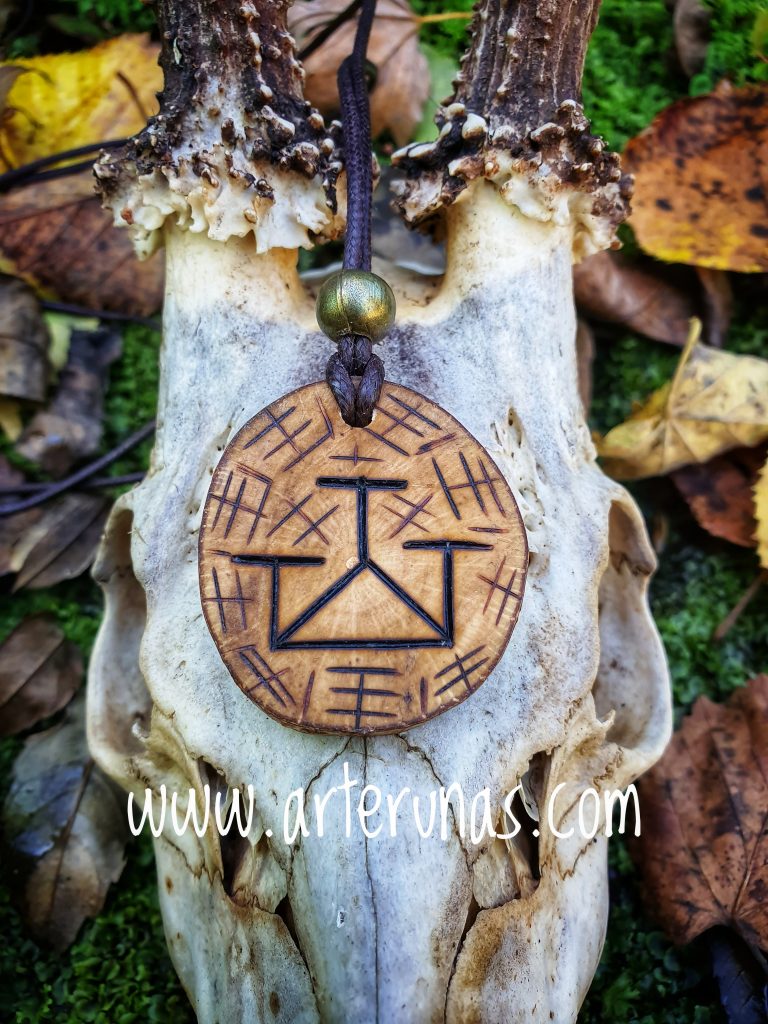 Talismán pagano Modgud – Arte Runas Artesanía