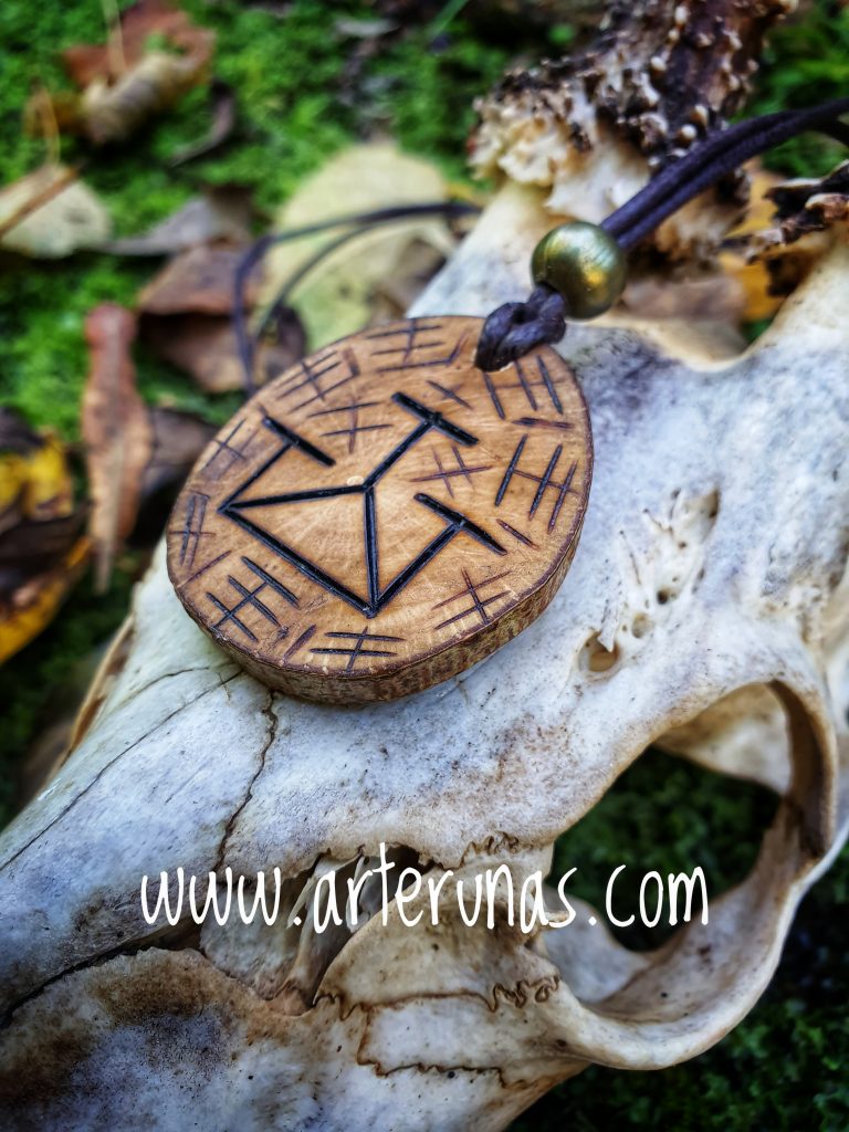 Talismán pagano Modgud – Arte Runas Artesanía